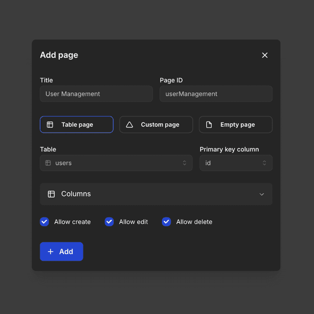 Kottster – Instant Admin Panel for Your App